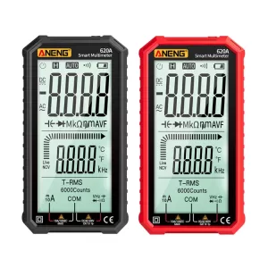 ANENG AN8008 Digital Multimeter 9999 Counts Auto/Manual Ranges - ANENG ...
