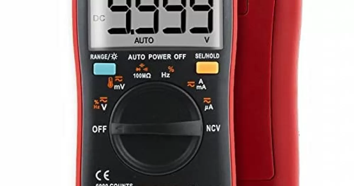 ANENG AN8008 Digital Multimeter 9999 Counts Auto/Manual Ranges - ANENG ...