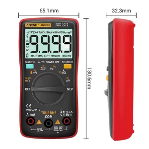ANENG ST180 Clamp Multimeter 4000 Counts AC and DC Voltage Multimeter ...