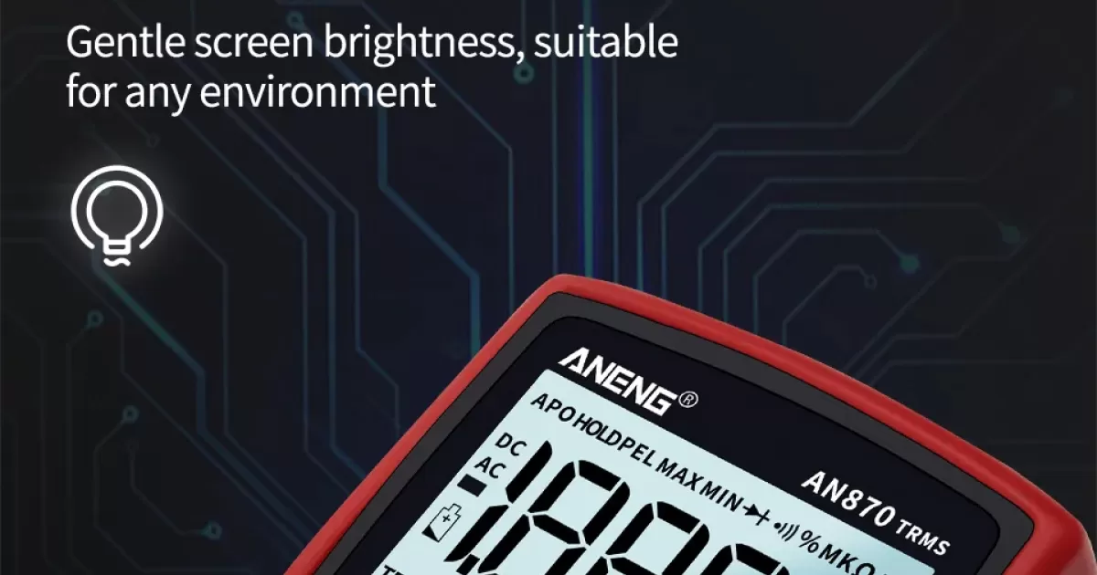 Aneng AN870 Multimeter Tested manual PDF
