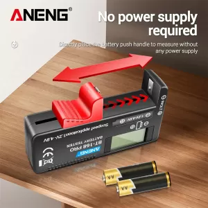 ANENG ST180 Clamp Multimeter 4000 Counts AC and DC Voltage Multimeter ...