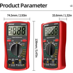 ANENG DM850 Digital Multimeter 1999 Counts AC/DC Votage tester | ANENG ...