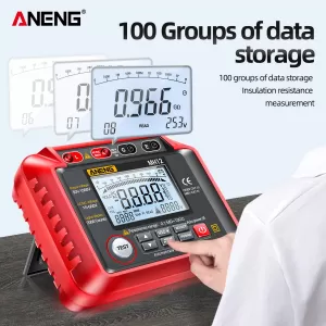 ANENG ST180 Clamp Multimeter 4000 Counts AC and DC Voltage Multimeter ...