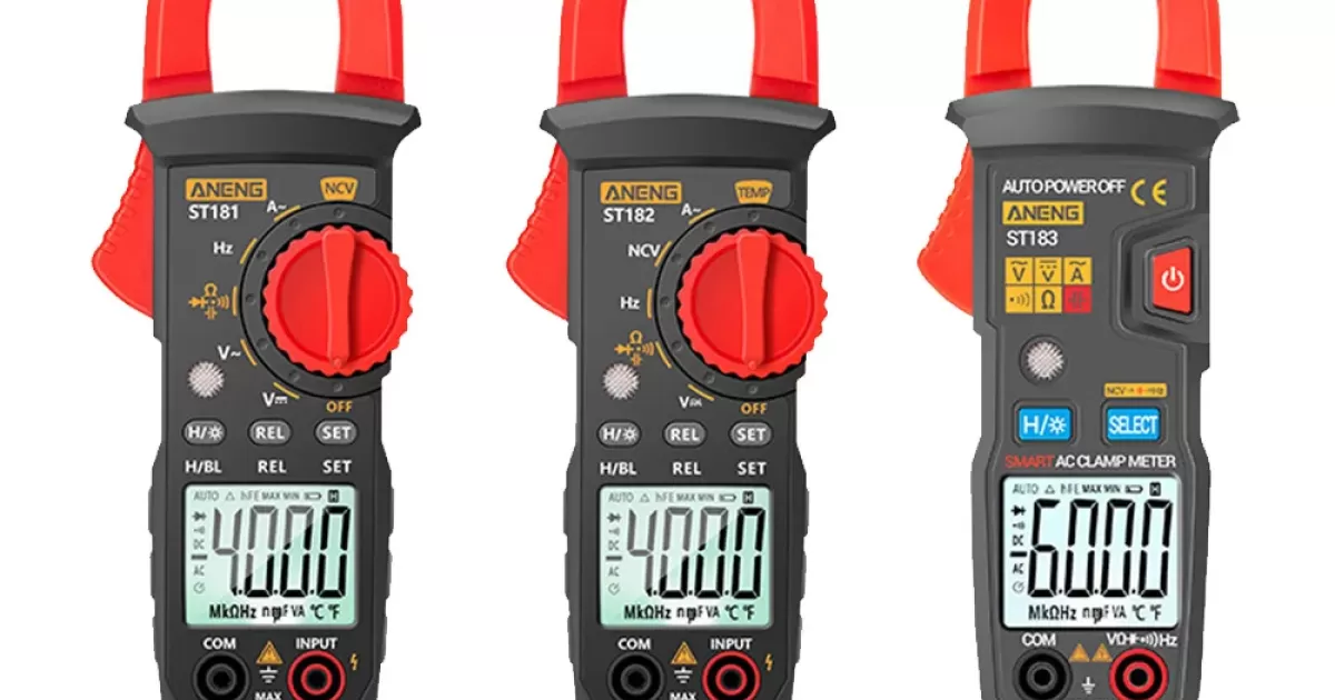 ANENG ST181 / ST182 / ST183 Clamp Meter Multimeter Tester