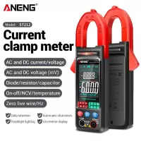 ANENG ST212 Clamp Meter 6000 Counts Digital Multimeter ...